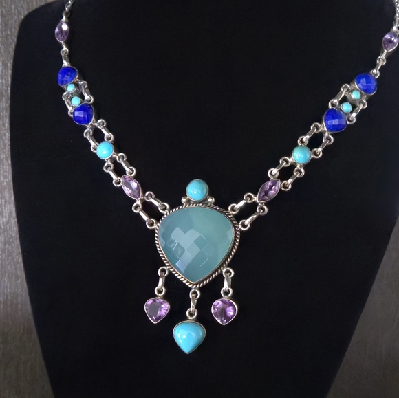 Nicky Butler | Jewelry | Nicky Butler 925 Sterling Silver Aqua ...